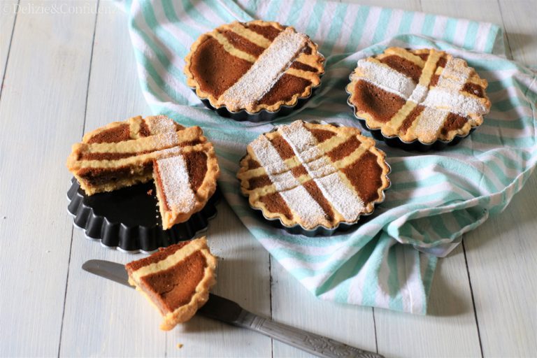 Crostatine ricotta e caffè (Casatella terracinese) - Delizie & Confidenze