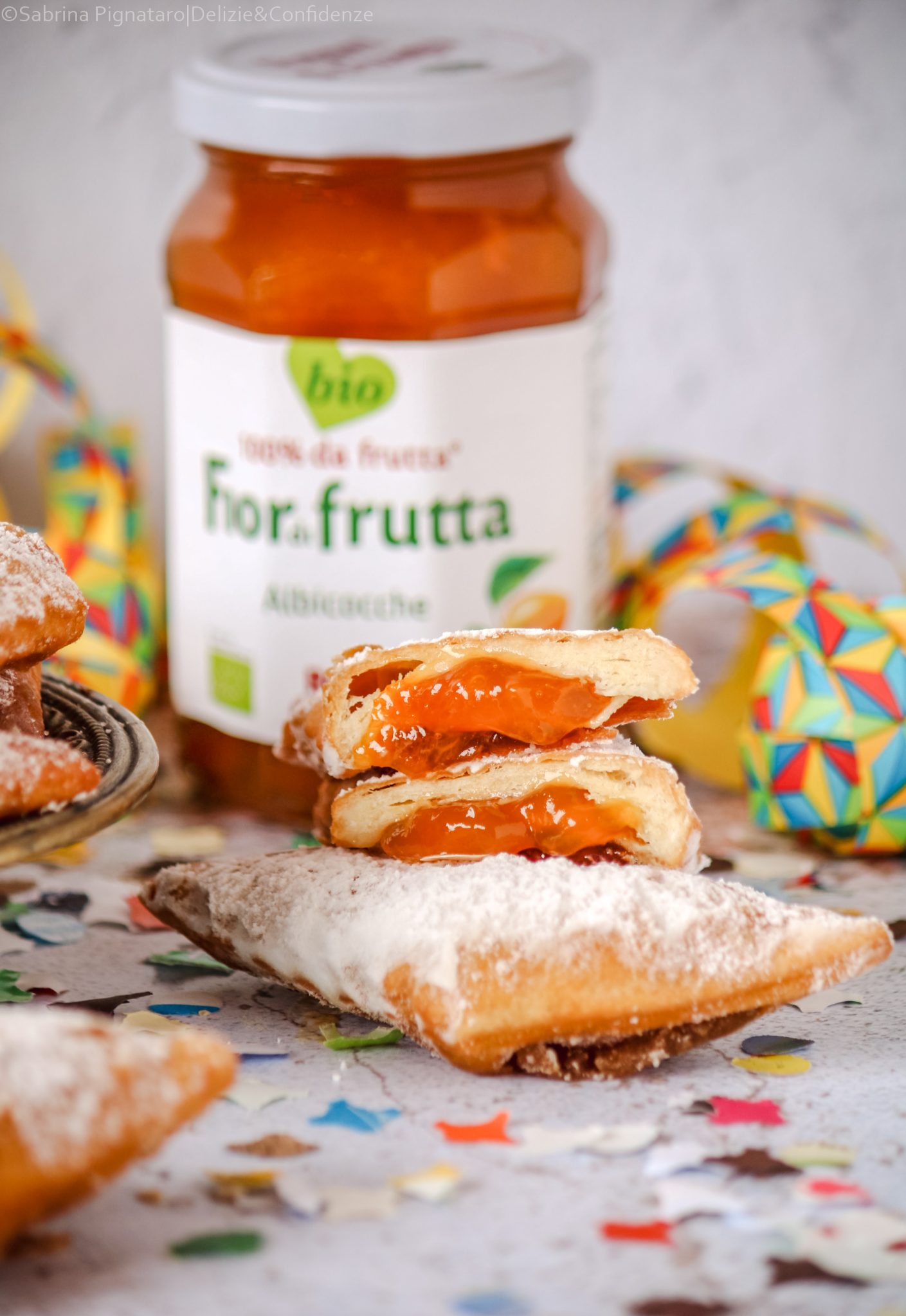 Bugie ripiene di Fiordifrutta - Delizie & Confidenze